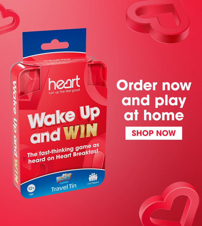 Heart Wake Up and Win Card Game - Global Store