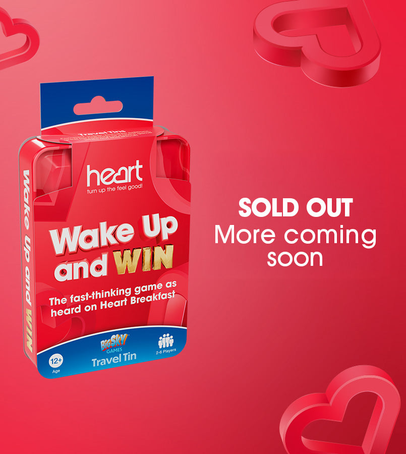 Heart Wake Up and Win Card Game - Global Store